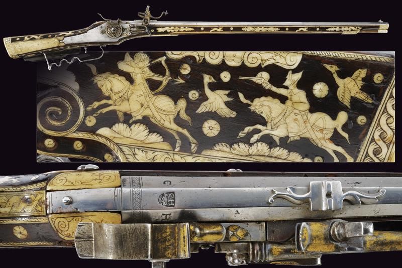 A wheellock rifle - Austria | Rare and Fine Antique Arms & Armour from ...