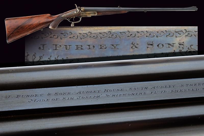 A very scarce double-barreled express rifle by J. Purdey - London ...