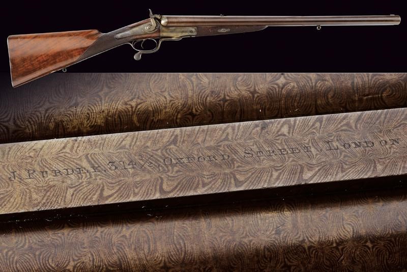A very rare double-barreled express rifle by J. Purdey - London | Rare ...