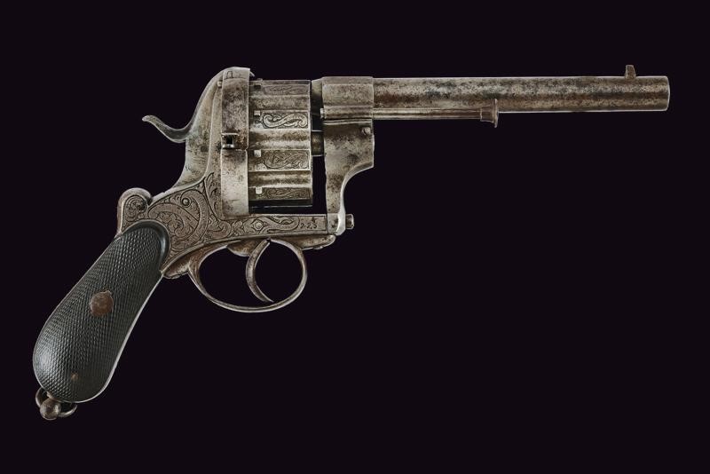 A fine ten-shot pin-fire revolver - France | Rare and Fine Antique Arms ...