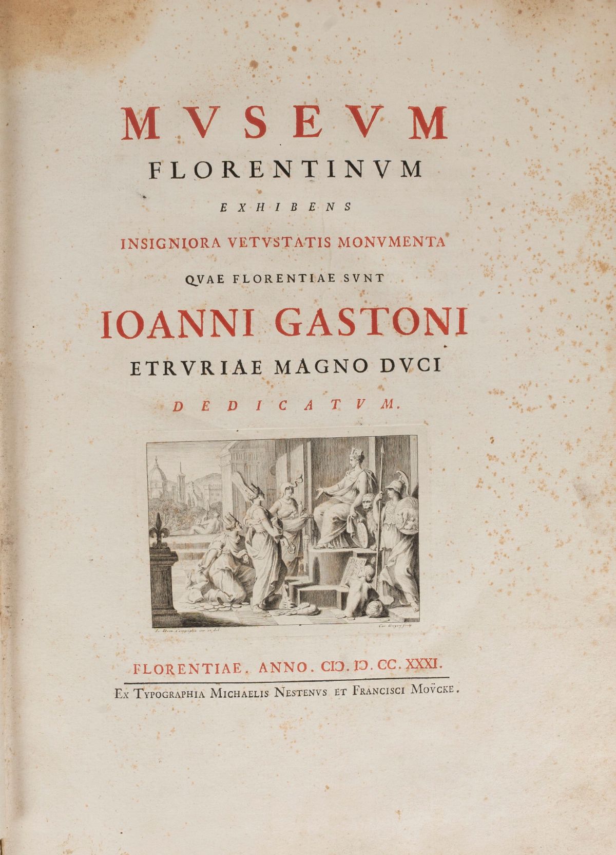 Antonio Francesco Gori - Museum Florentinum exhibens insignora ...