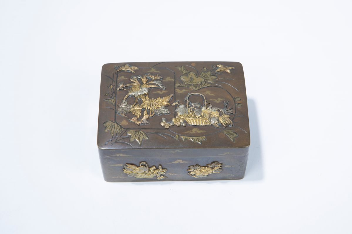 SMALL BRONZE BOX Japan, Meiji period (1868-1912) | Fine Asian Art ...