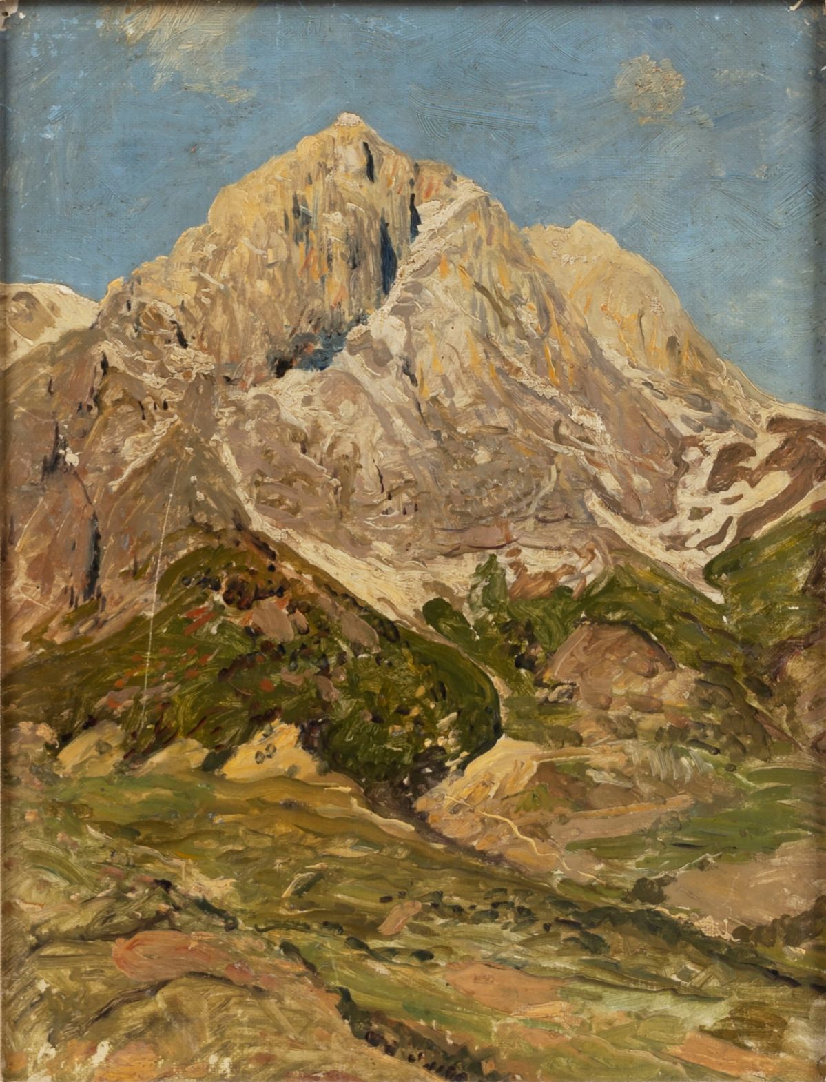 Max Roeder - "Gran Sasso of Italy" 1923 | 19th and 20th Century ...
