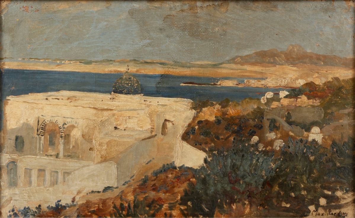 Max Roeder - The green dome | 19th and 20th Century Figurative Art ...