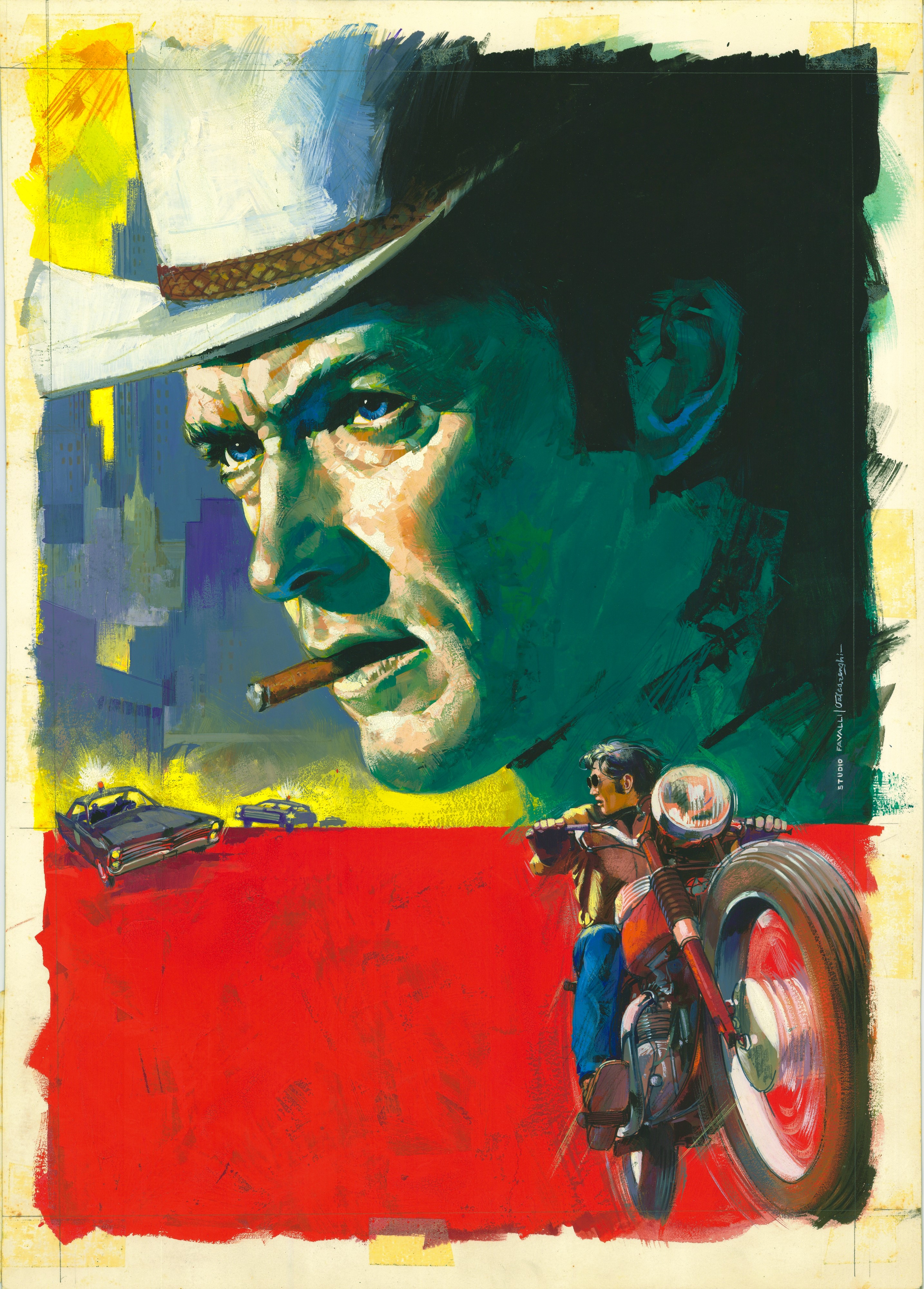 Rodolfo Valcarenghi - Coogan's Bluff 1968 | Movie Poster Artworks ...