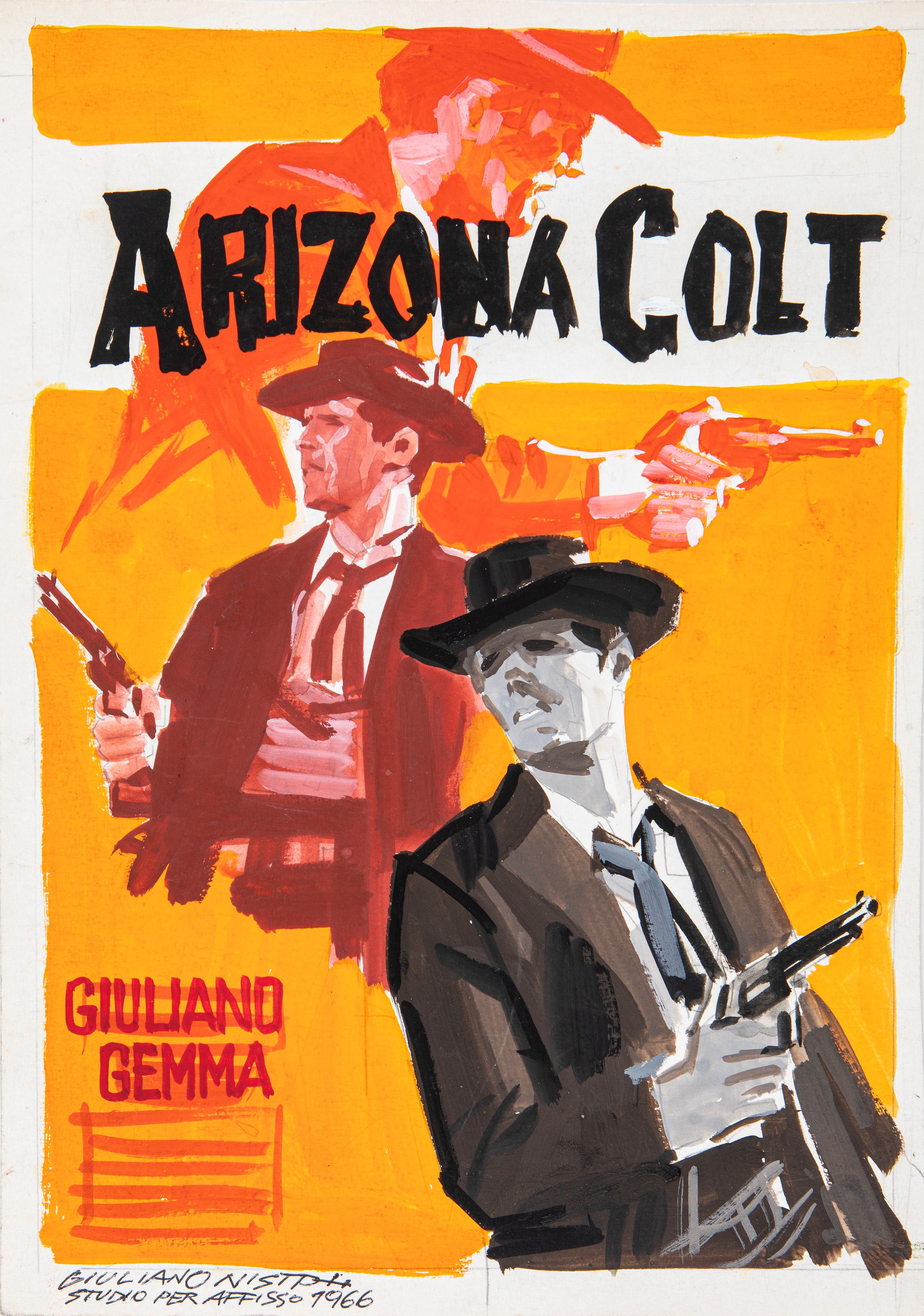 Giuliano Nistri - Arizona Colt 1966 | Bozzetti Cinematografici - Parte ...