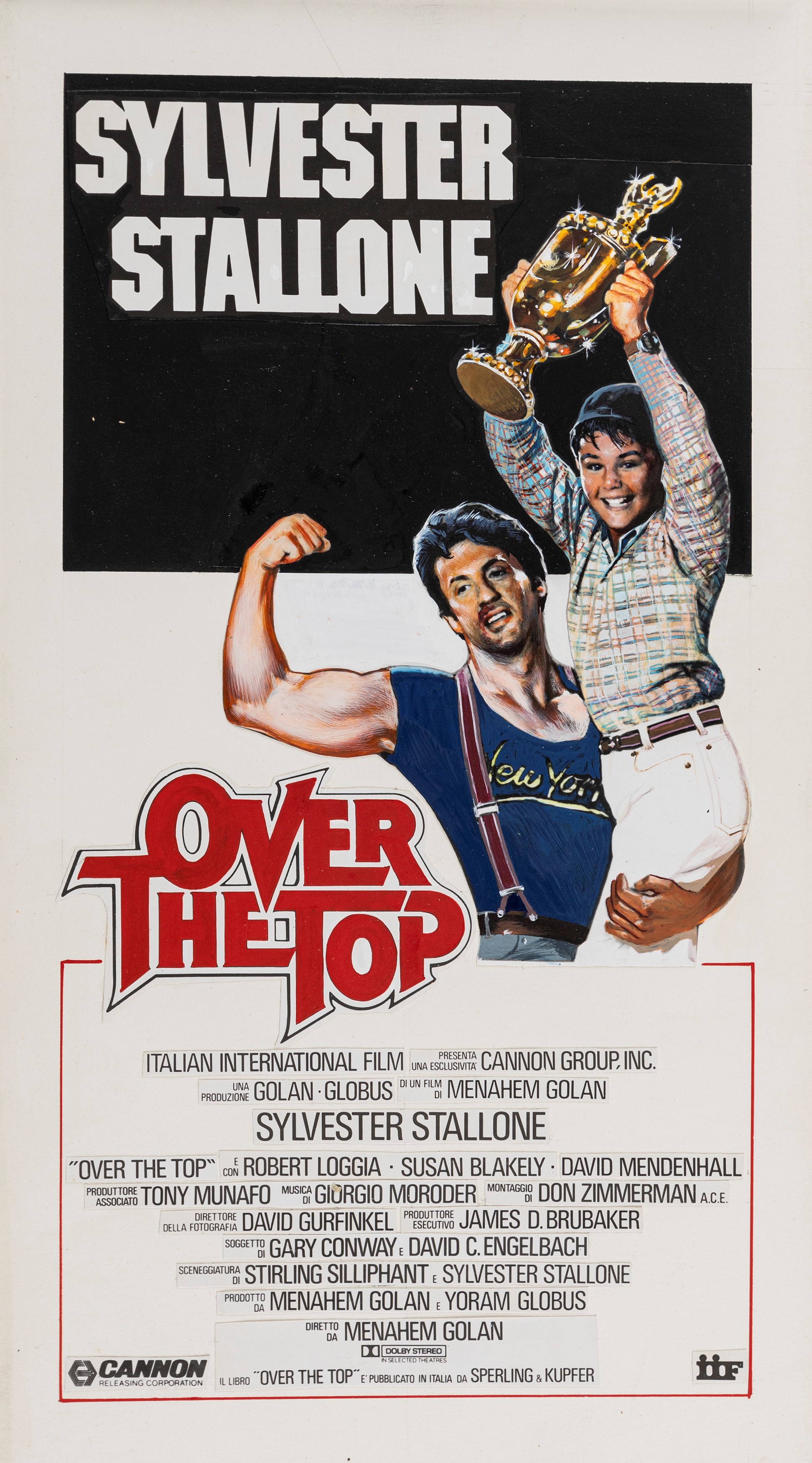 A.N.I. (autore non identificato) - Over the Top 1987 | Movie Poster ...