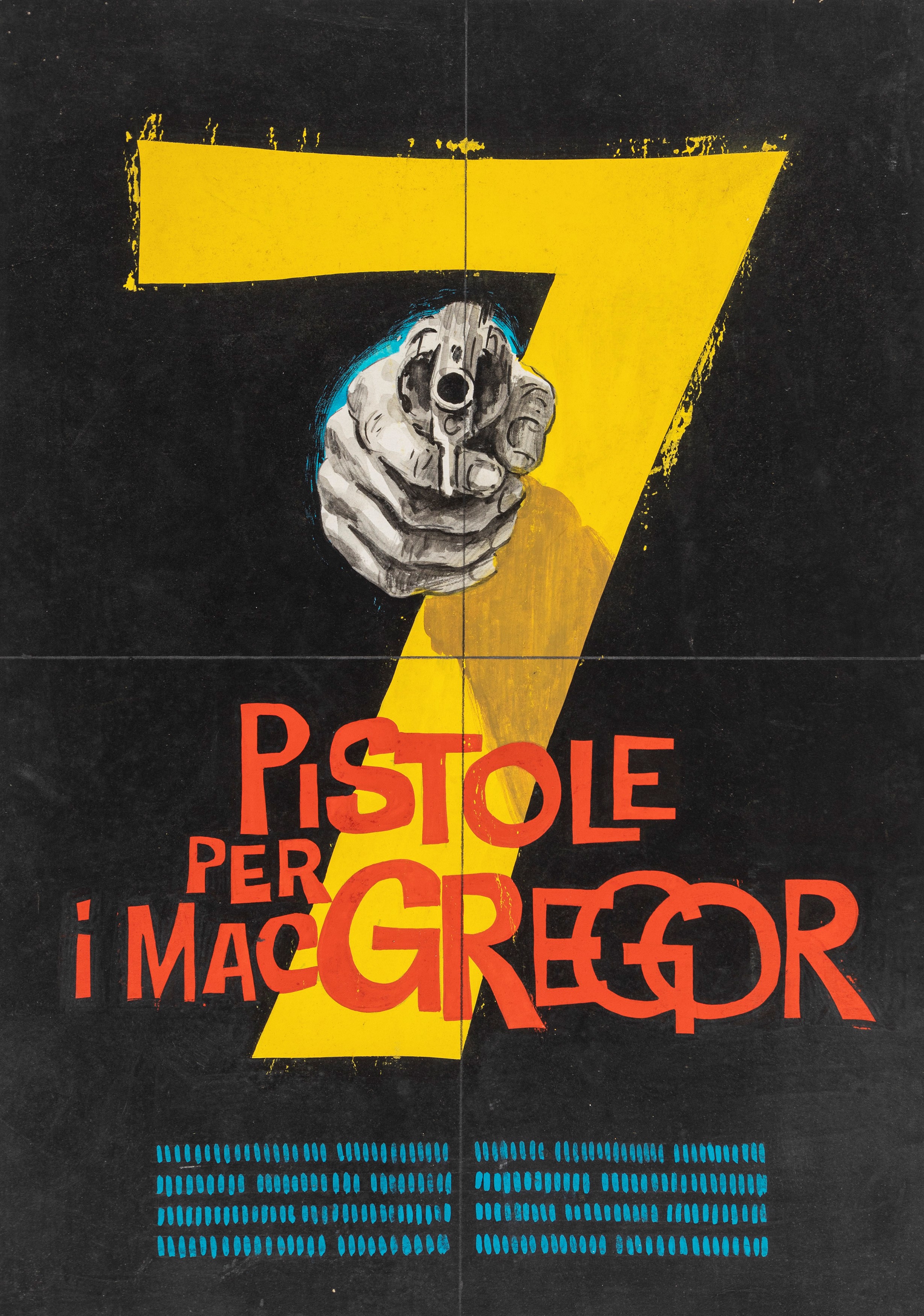 Michelangelo Papuzza - 7 pistole per i MacGregor 1966 | Movie Poster ...