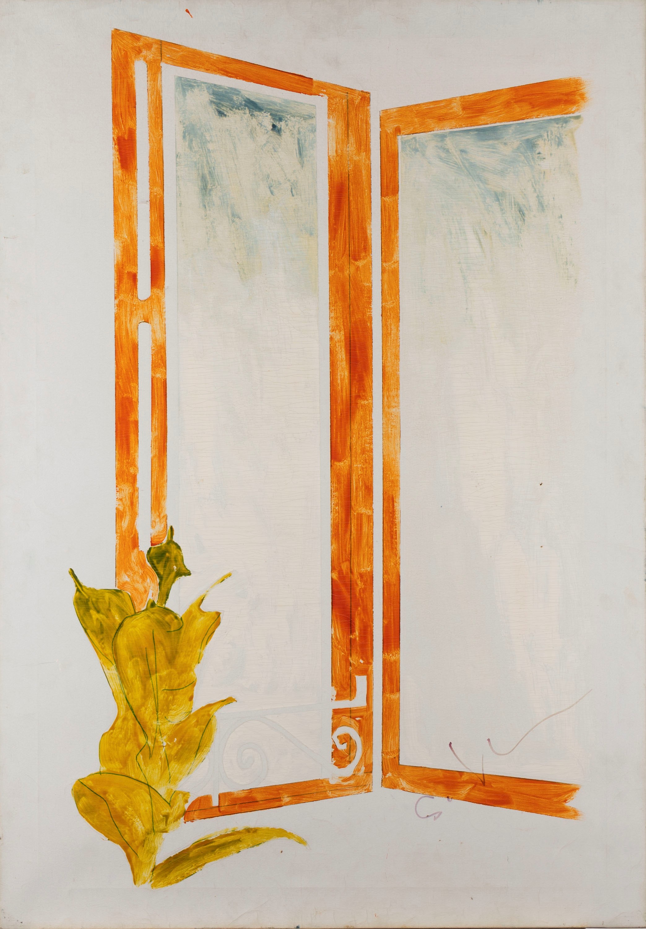 Mario Schifano - Senza titolo, Finestra 1978 | Arte Moderna e ...