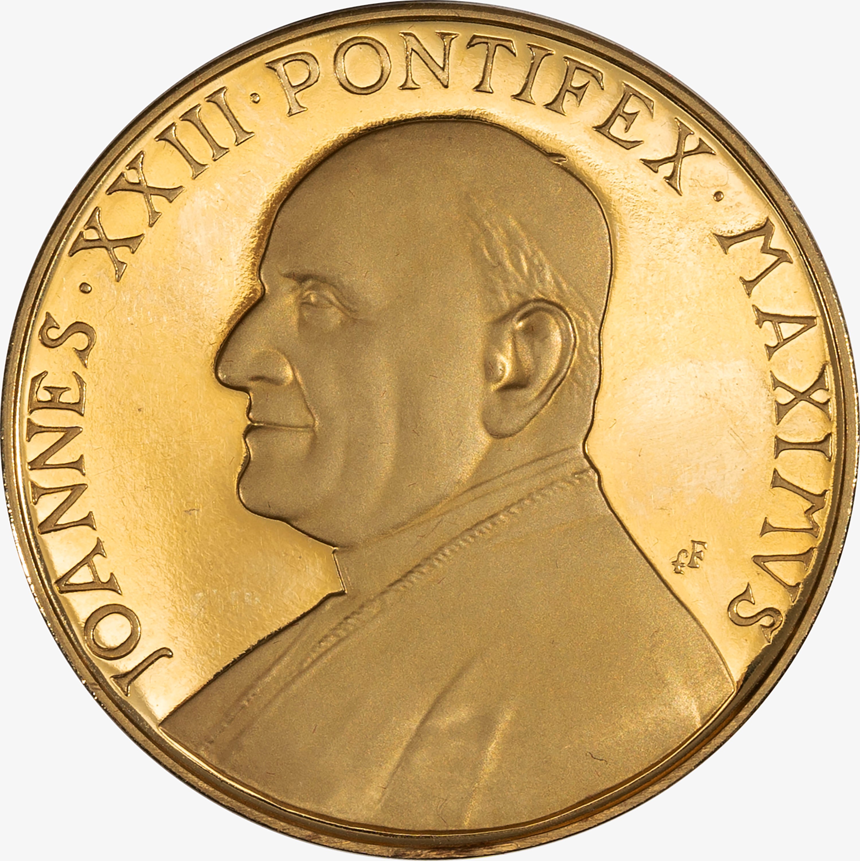 Vaticano, GIOVANNI XXIII (1958-1963) - MEDAGLIA OBOEDIENTIA ET PAX 1963 ...