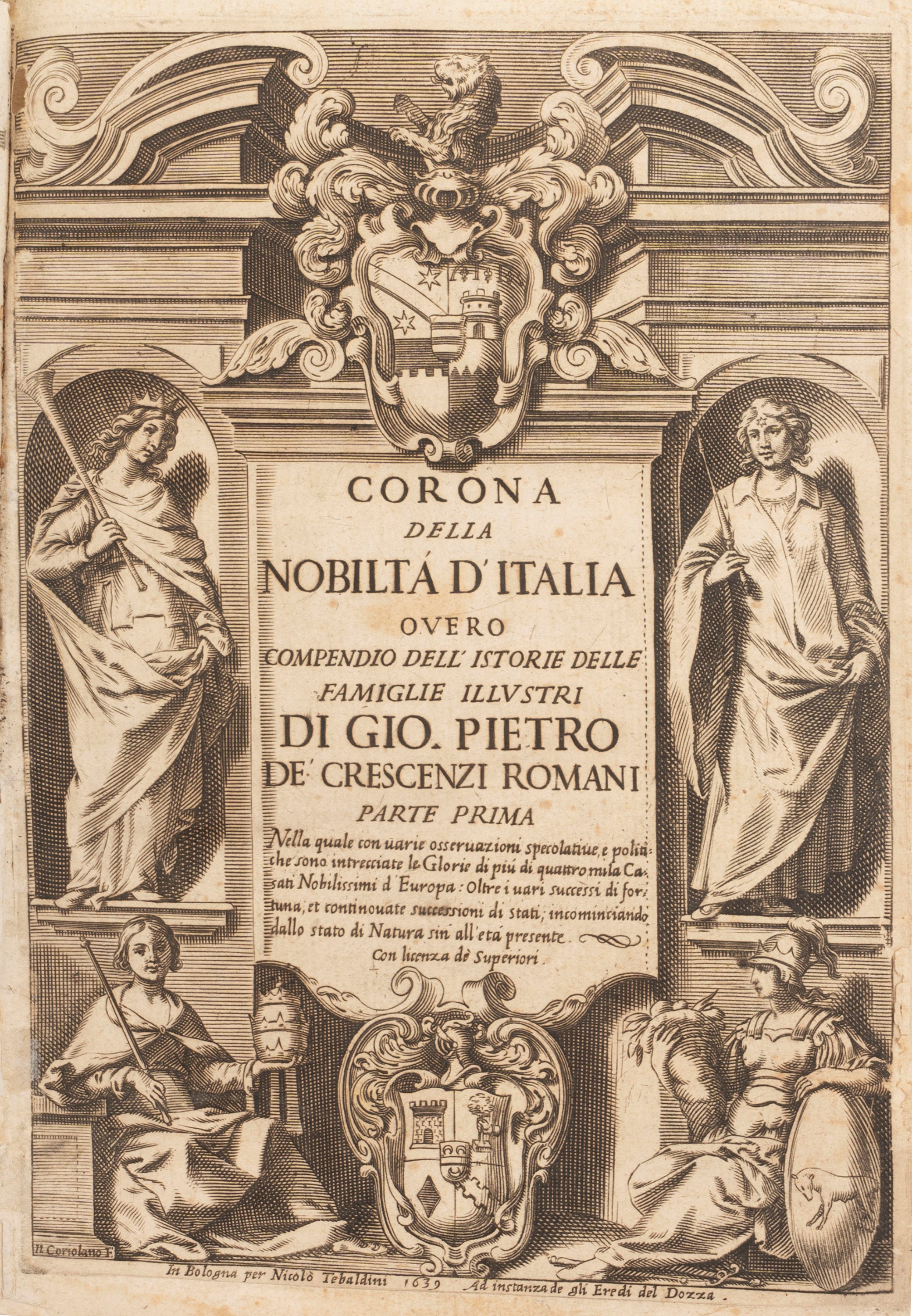 Giovanni Pietro de Crescenzi Romani - Crown of Italian Nobility 1639 ...