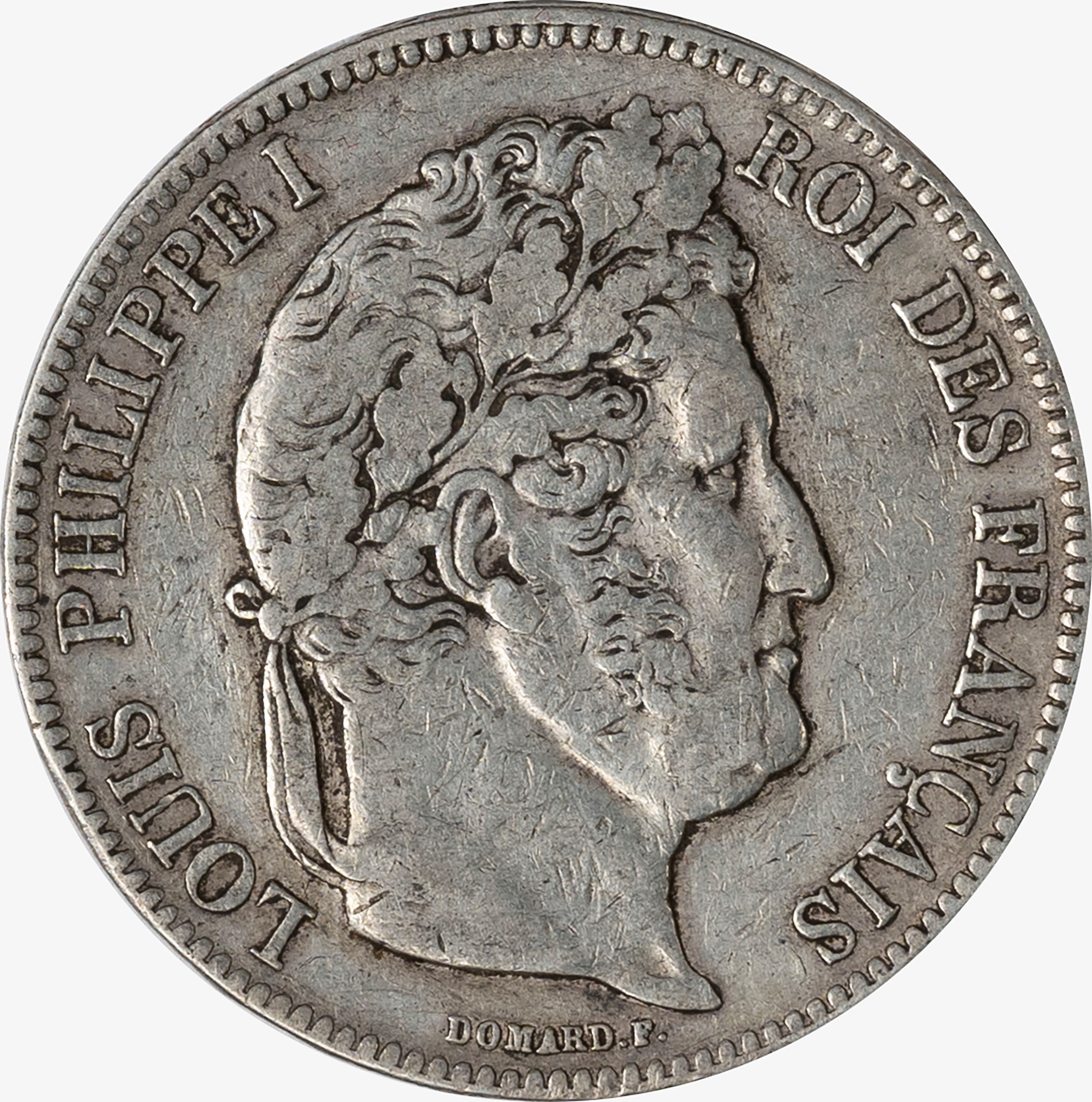 Francia, LUIGI FILIPPO I, 1830-1848 - 5 Franchi 1841 | Numismatics ...