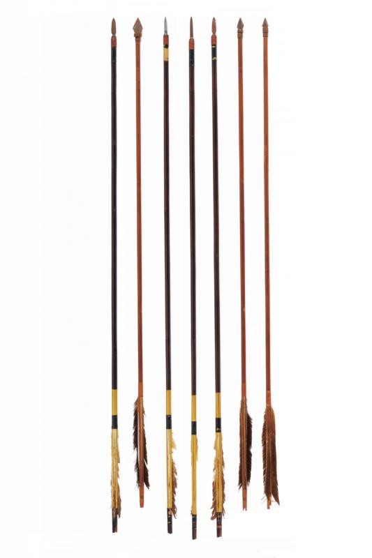 A lot of seven ya (arrows) Edo Period (1603-1867) | Rare and Fine ...