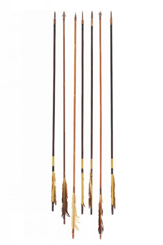 A lot of seven ya (arrows) Edo Period (1603-1867) | Rare and Fine ...