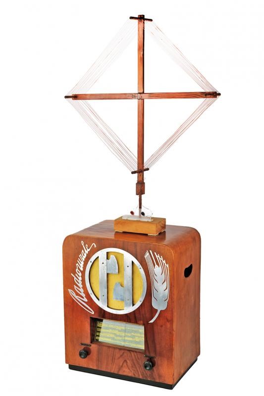 A rare "Radio Rurale" radio receiver by "Radio Marelli" First half of ...