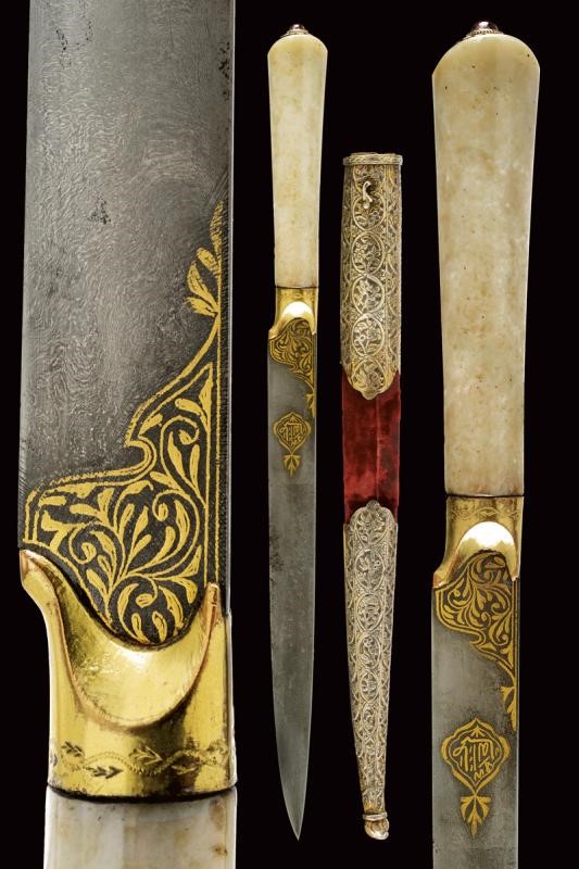 A long and elegant kard 18th Century | Rare and Fine Antique Arms ...