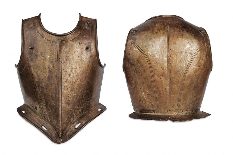 A breast and backplate about 1620 | Rare and Fine Antique Arms & Armour ...