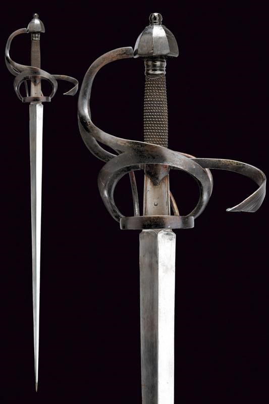 A beautiful and elegant estoc circa 1600 | Rare and Fine Antique Arms ...