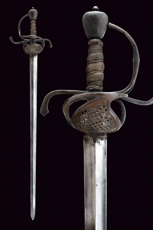 A fine and elegant Pappenheimer rapier about 1620 | Rare and Fine ...