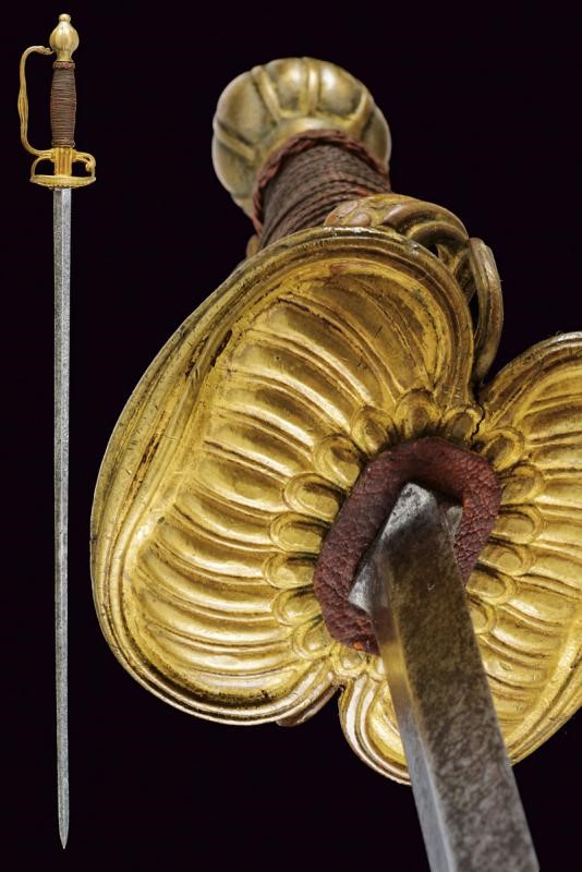 A small sword with interesting engraved blade | Rare and Fine Antique ...
