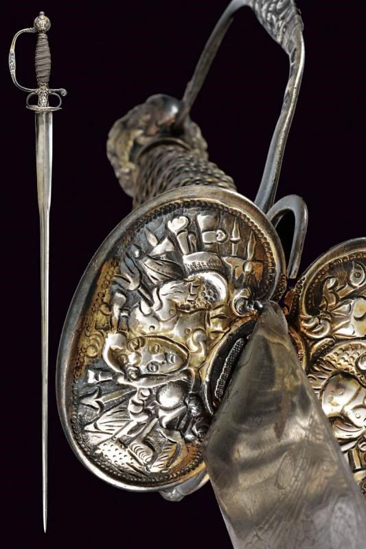 A silver small sword 18th Century | Rare and Fine Antique Arms & Armour ...