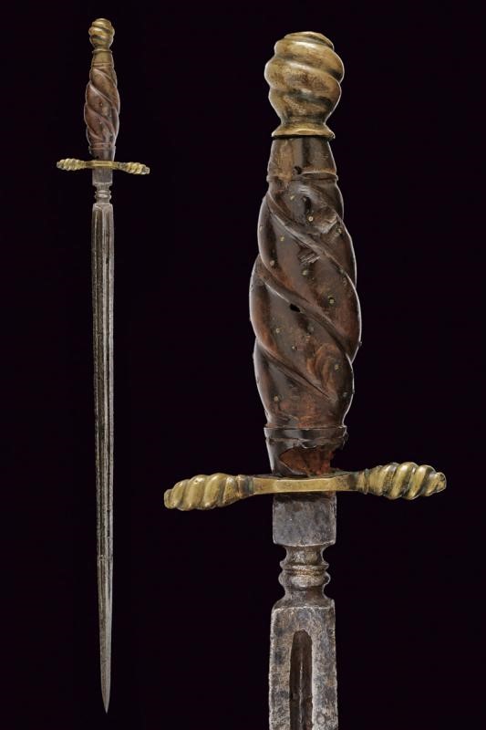 A long dagger 17th Century | Rare and Fine Antique Arms & Armour from ...