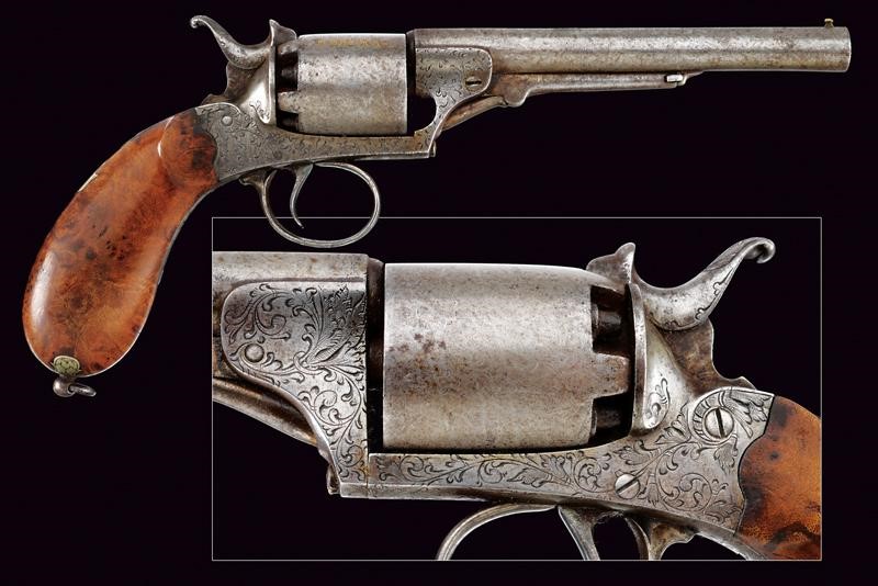 A percussion revolver by F. De Luca about 1855 | Rare and Fine Antique ...