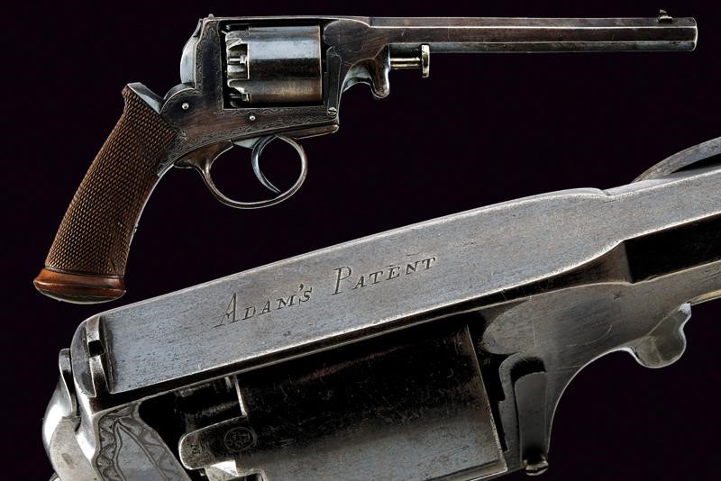 An Adam's patent percussion revolver 1851 | Rare and Fine Antique Arms ...
