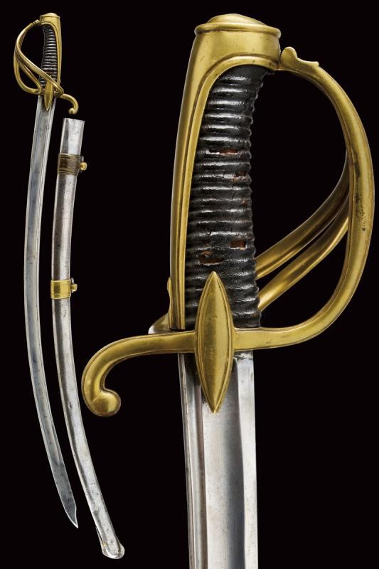 AN AN IX MODEL CAVALRY SABRE End of 19th beginning of 20th Century ...