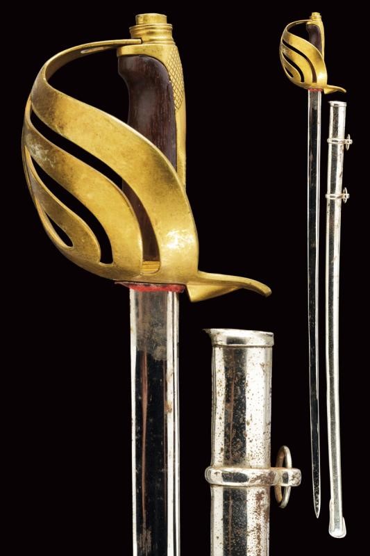 An officer's sabre of the Noble Guard, Pope Leo XIII epoch 1878 - 1903 ...