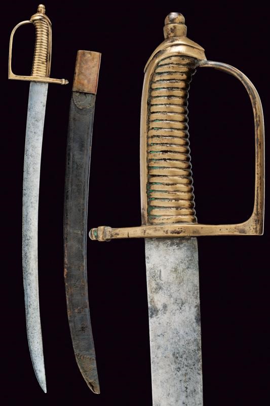 A 1790 model infantry "sabre-briquet" Late 18th - Early 19th Century ...
