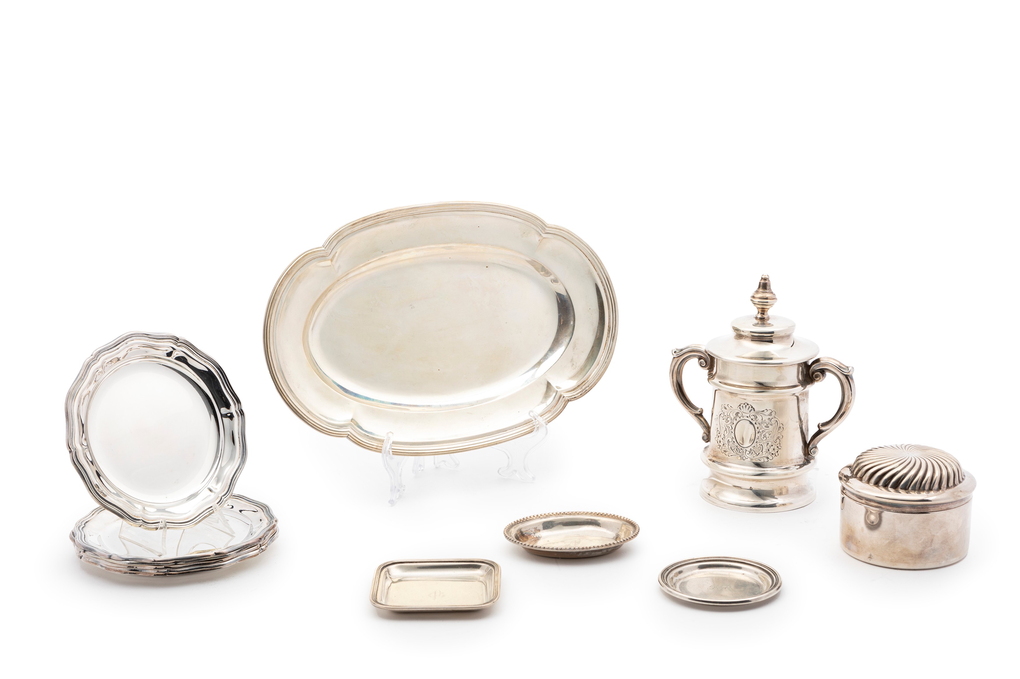 Twelve silver objects 20th century | Silver | Finarte, casa d'aste