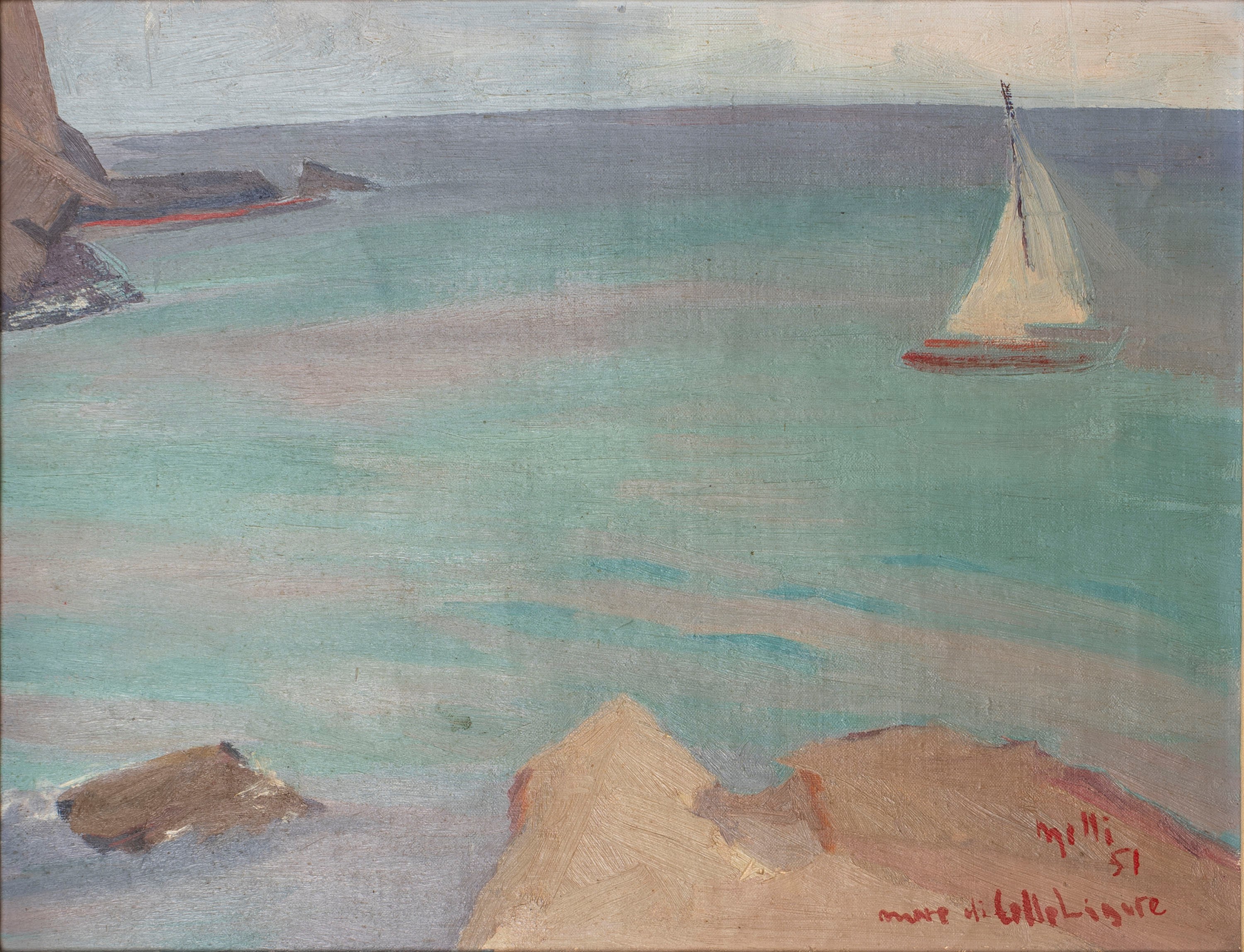Roberto Melli - Mare di Celle Ligure 1951 | Modern & Contemporary Art ...