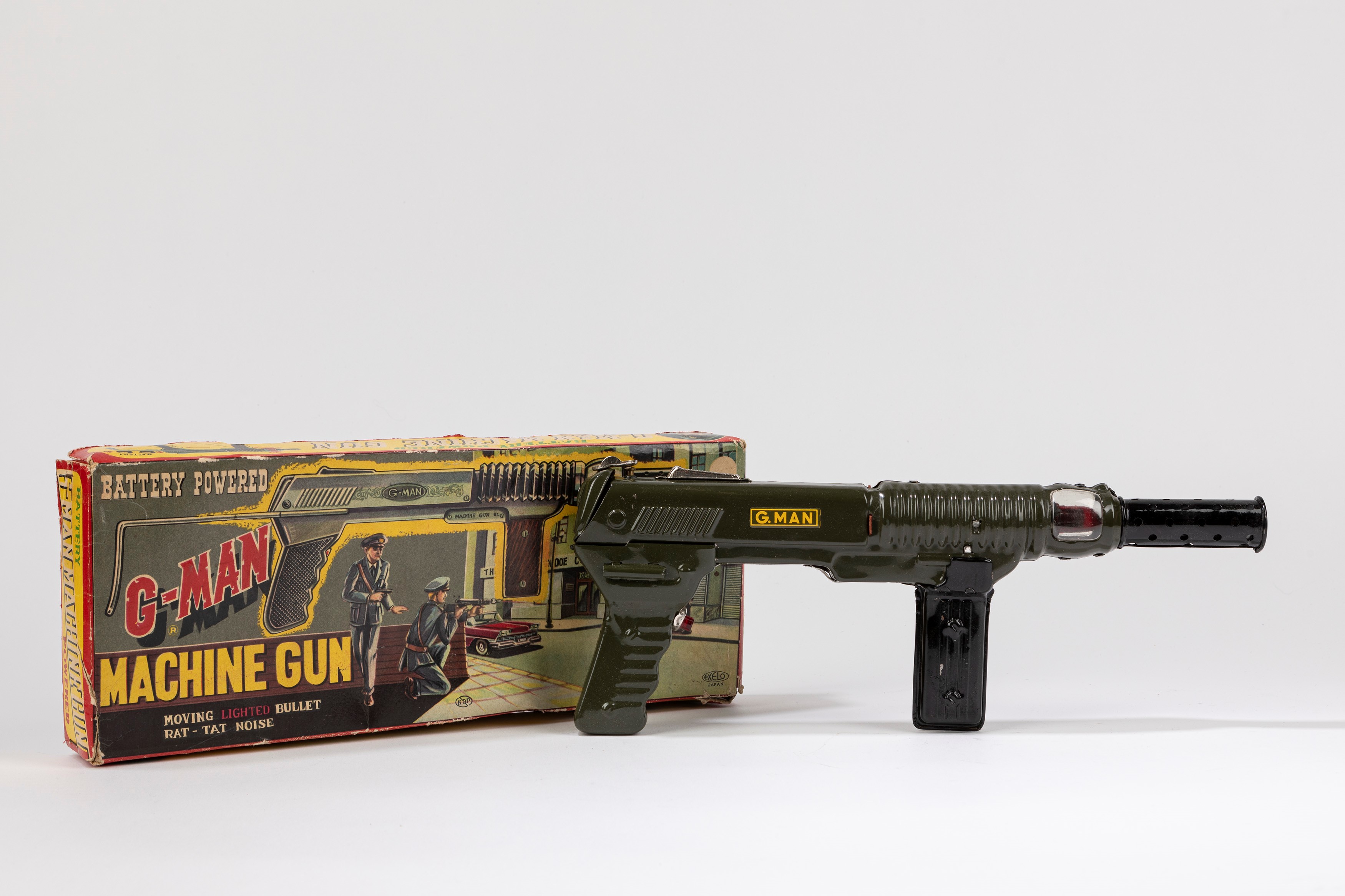 G-MAN Machine Gun 1960-1970 | Vintage Toys | Finarte, casa d'aste