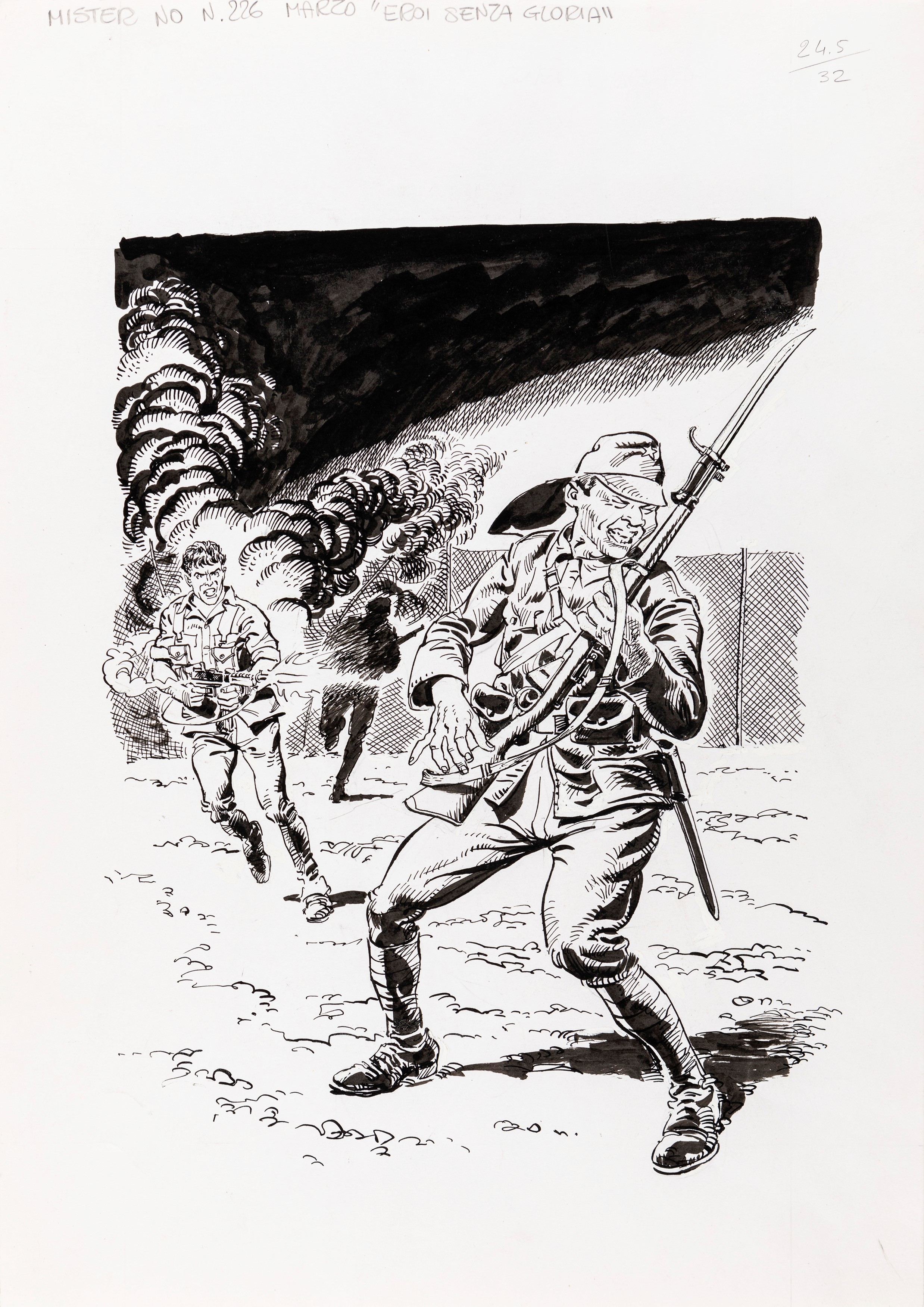 Roberto Diso - Mister No - Heroes without glory 1994 | Original Comic ...