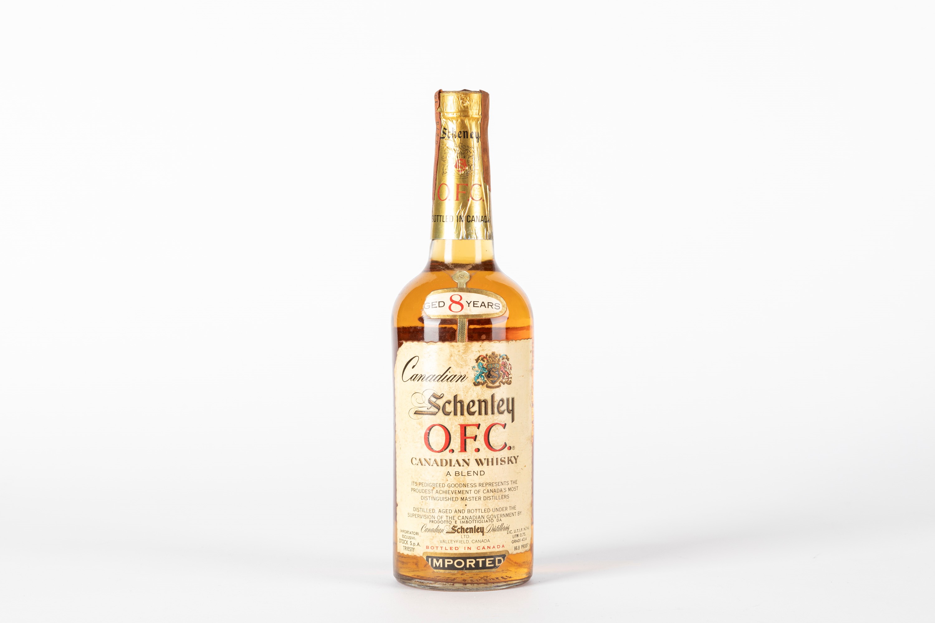 Canada - Schenley O.F.C. 8 Year Old Blended Canadian Whisky | The Wine ...