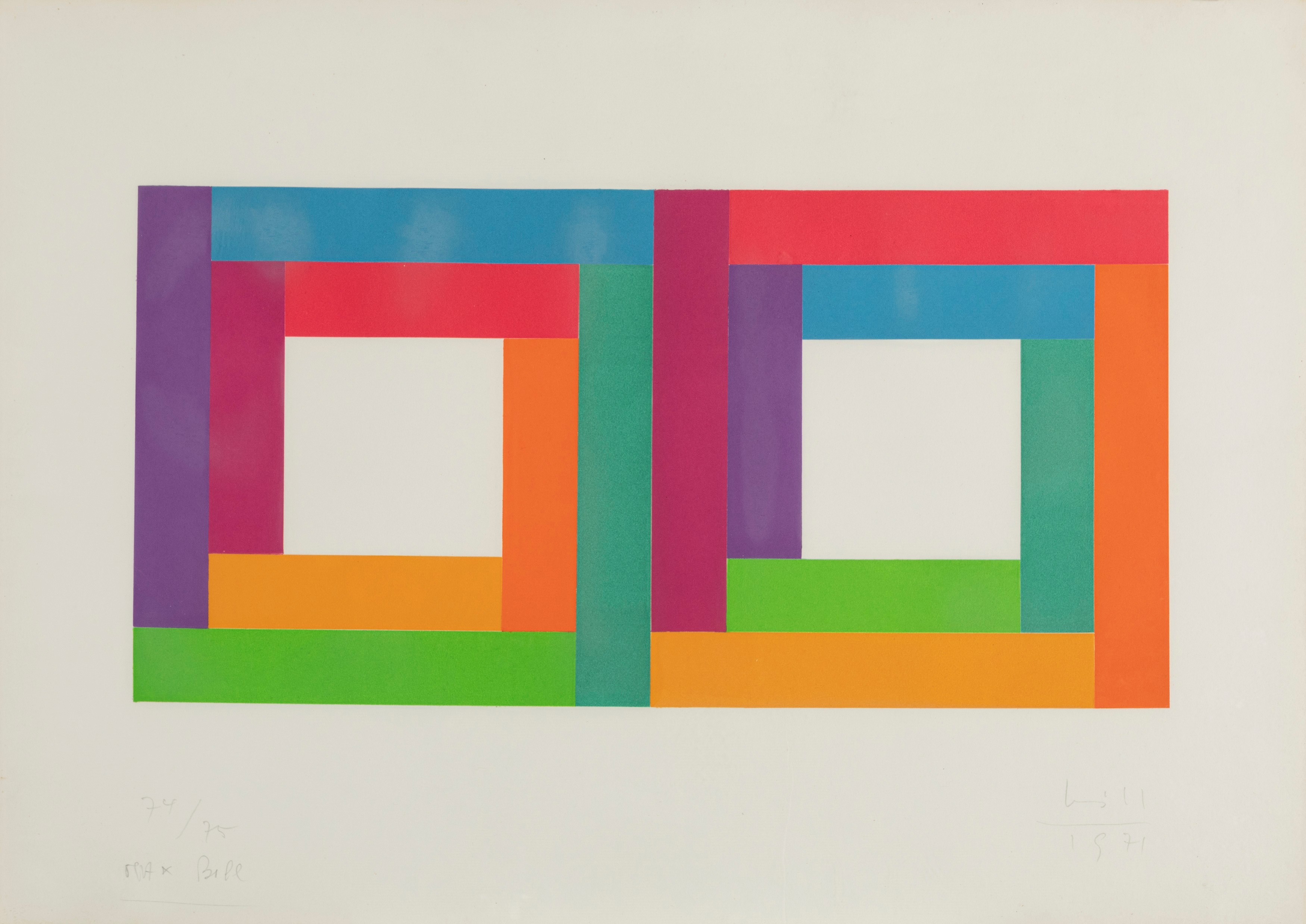 Max Bill - Untitled 1971 | Modern & Contemporary Art | Finarte, casa d'aste