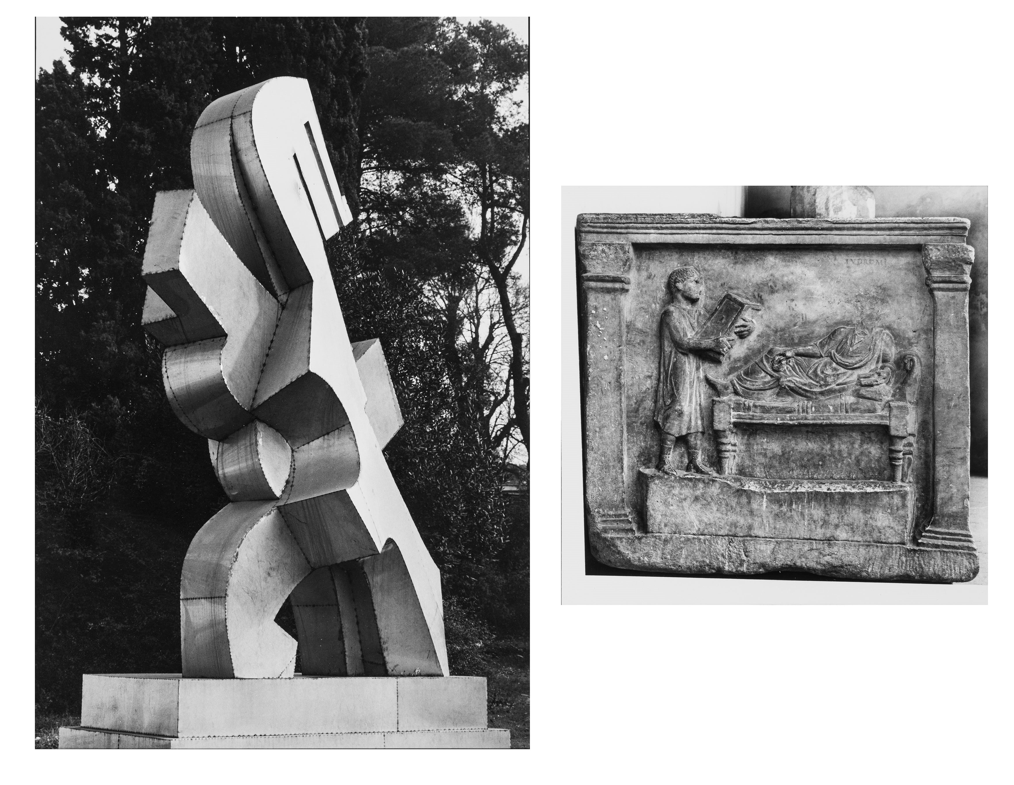 Mario Carrieri - Simon Beneton sculpture ; Bas-relief 1970s ...