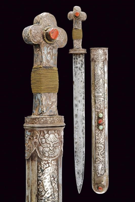 A silver mounted dagger Late 19th Century | Fine Antique Arms and ...