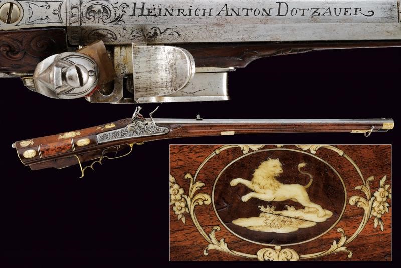 A flintlock rifle | Fine Antique Arms and Militaria from around the ...