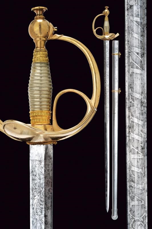 An 1833 officer's "Albertina" sword | Fine Antique Arms and Militaria ...