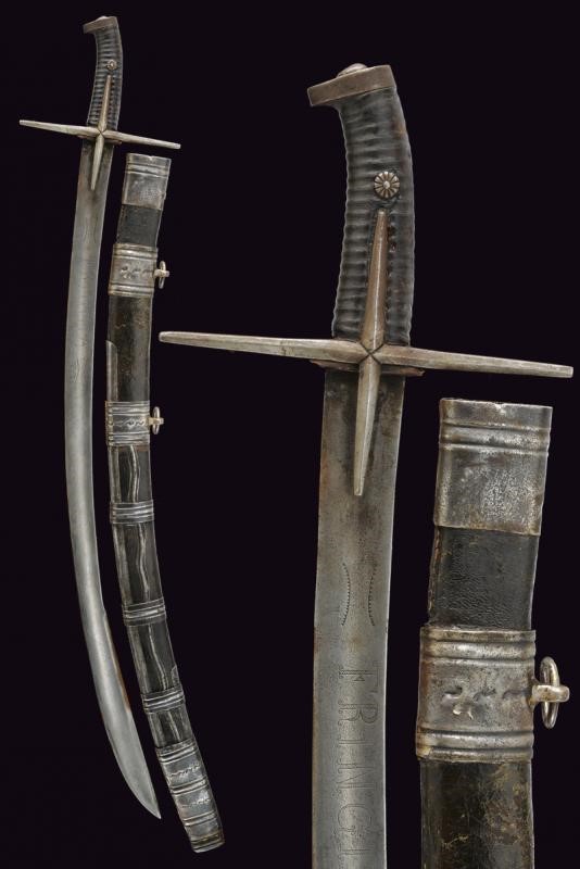 A rare hussar's sabre with scabbard | Fine Antique Arms and Militaria ...