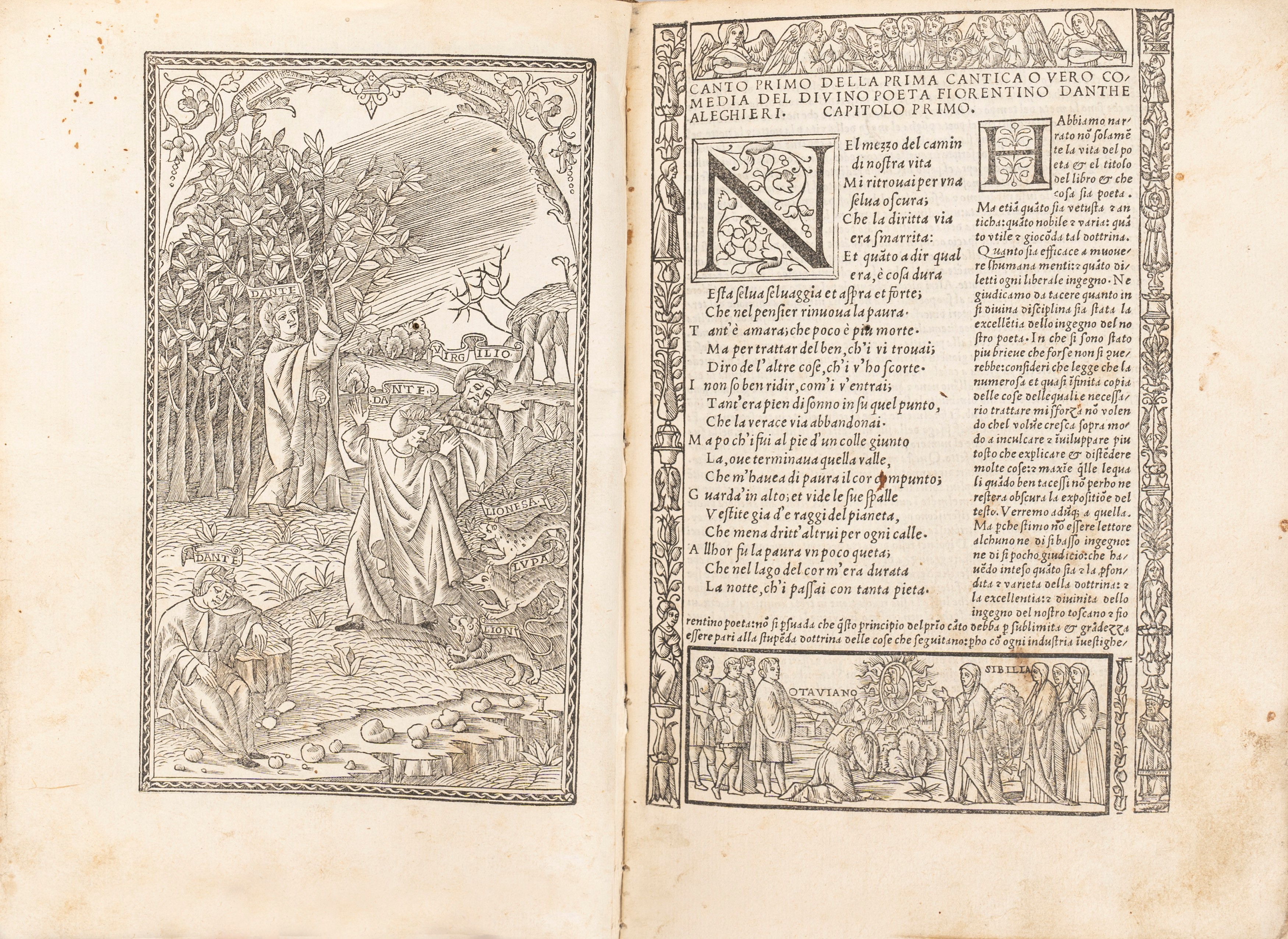 Alighieri, Dante - Works of the divine poet Danthe with his comments ...