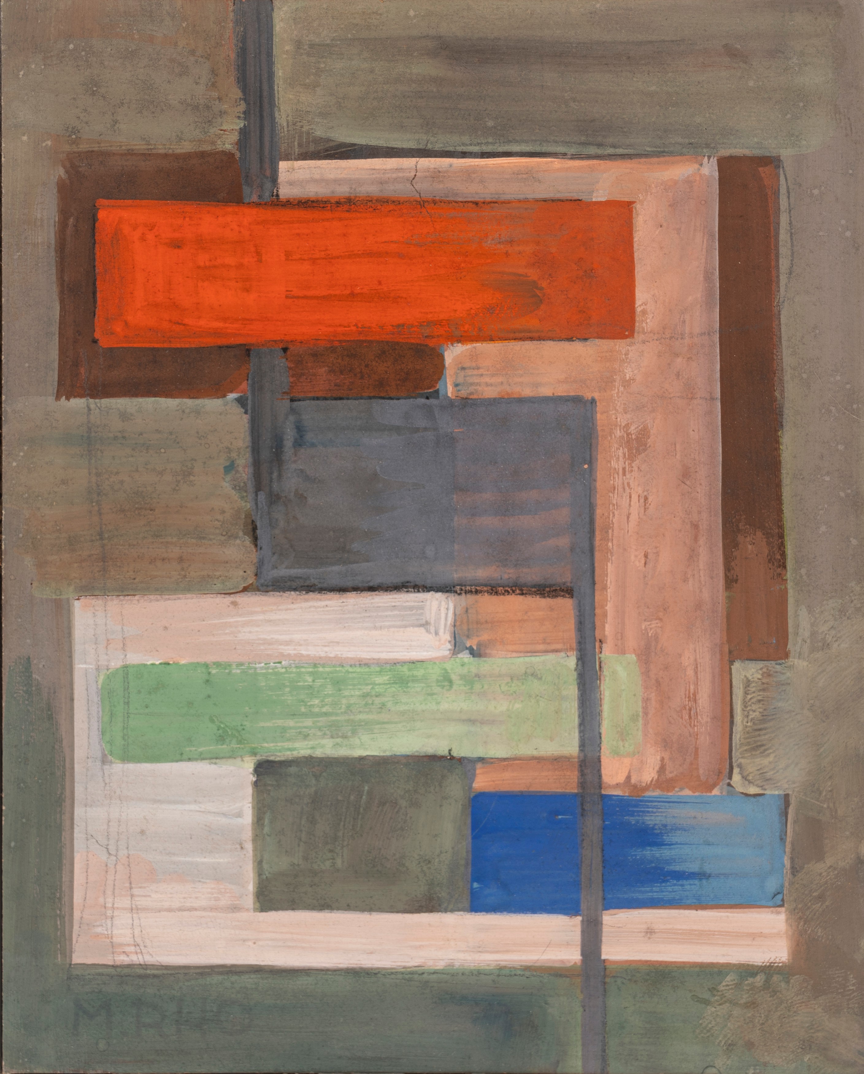 Manlio Rho - Composizione astratta | Arte Moderna e Contemporanea ...