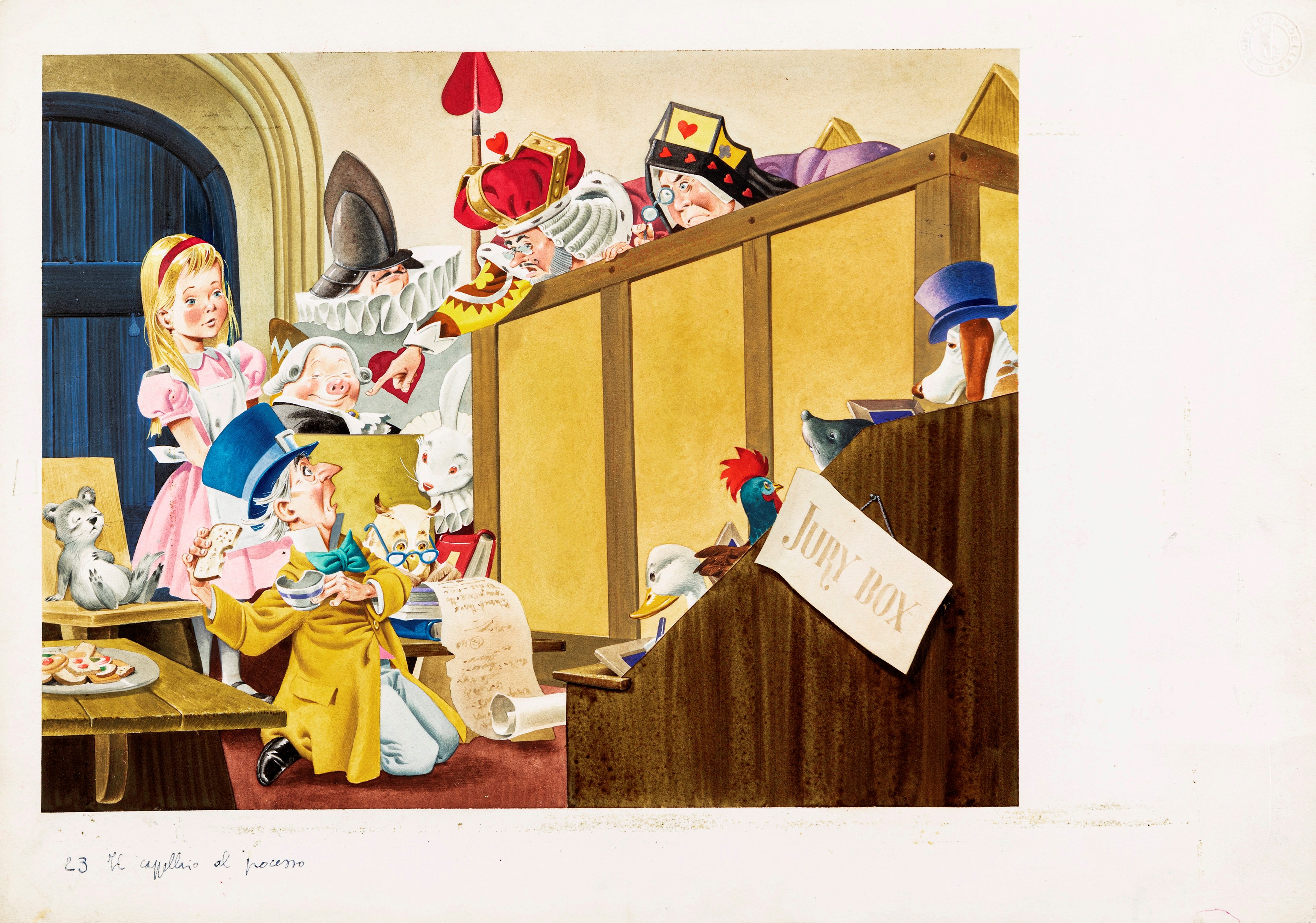 Tony Wolf (Antonio Lupatelli) - Alice in Wonderland 1968 | Fairy Tales ...