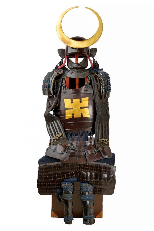 A yokohagi-okegawa-do gusoku (Samurai Armour) Edo Period (1603-1867 ...