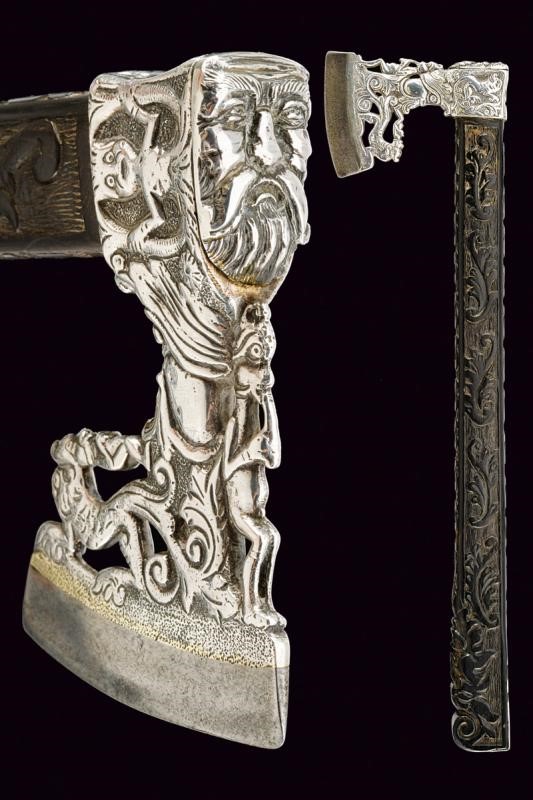 A rare "alla siciliana" axe 1650 circa | Fine Antique Arms and ...