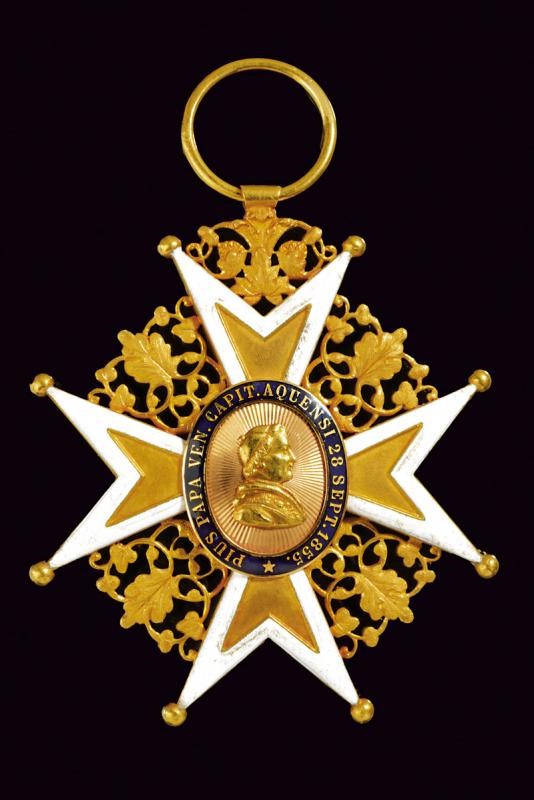 Religious private order of the Pius IX era 1855 | Medals, Decorations ...