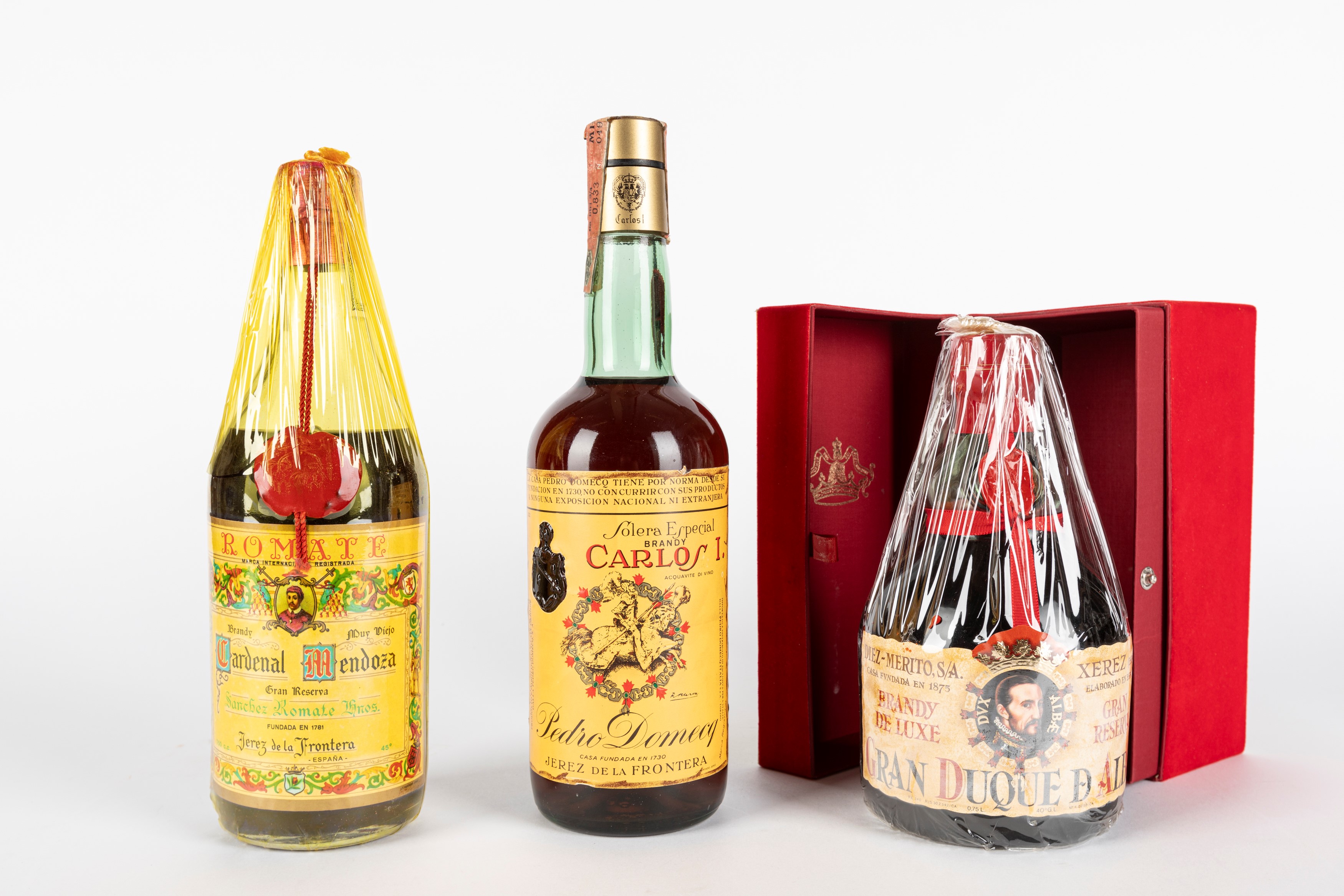 Spagna - Brandy Selection (3 Bt) | Fine Wines & Spirits | Finarte, casa ...