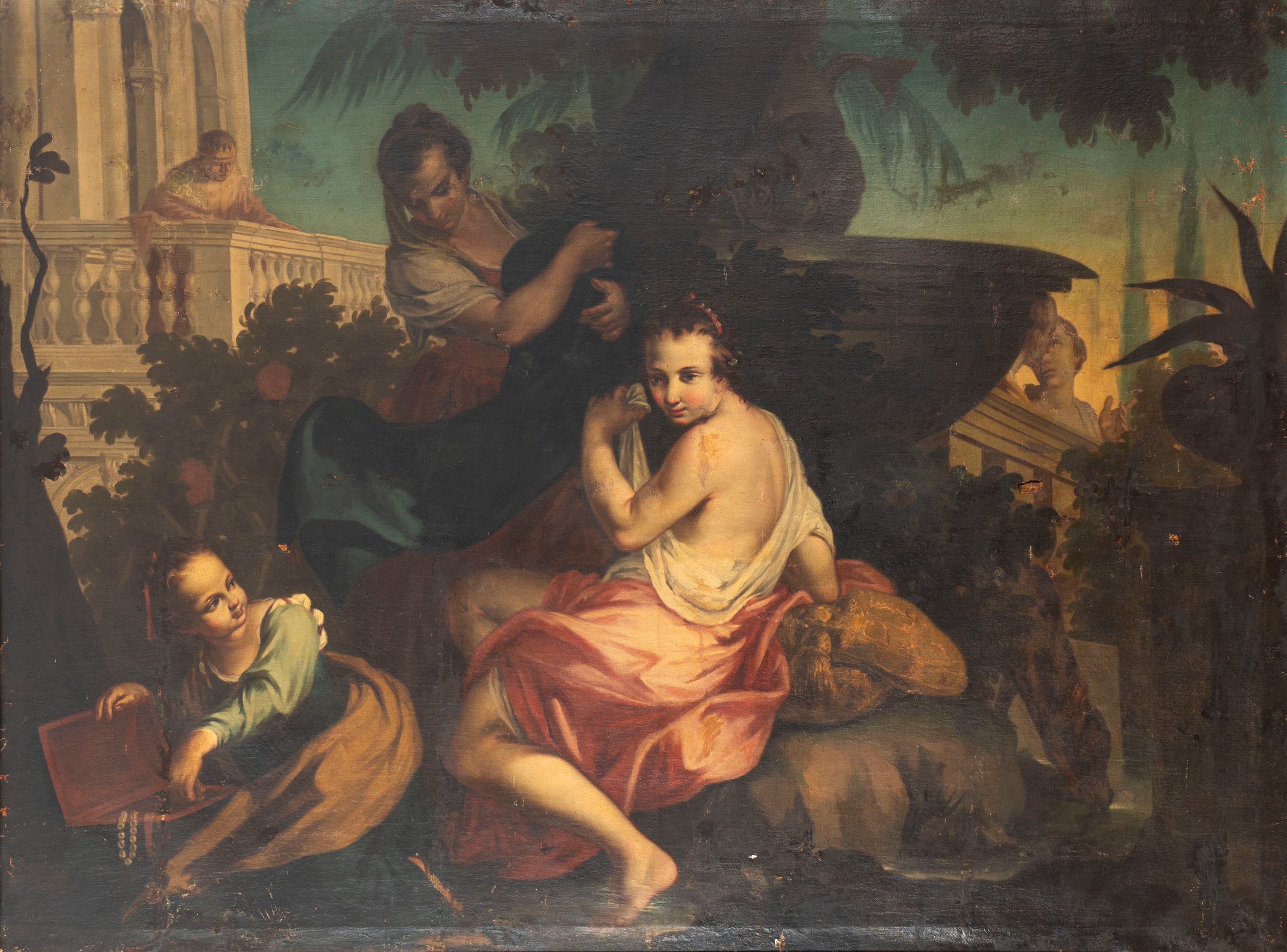 Scuola veneta, fine secolo XVII - inizi secolo XVIII - Betsabea al bagno | Dipinti e Disegni ...